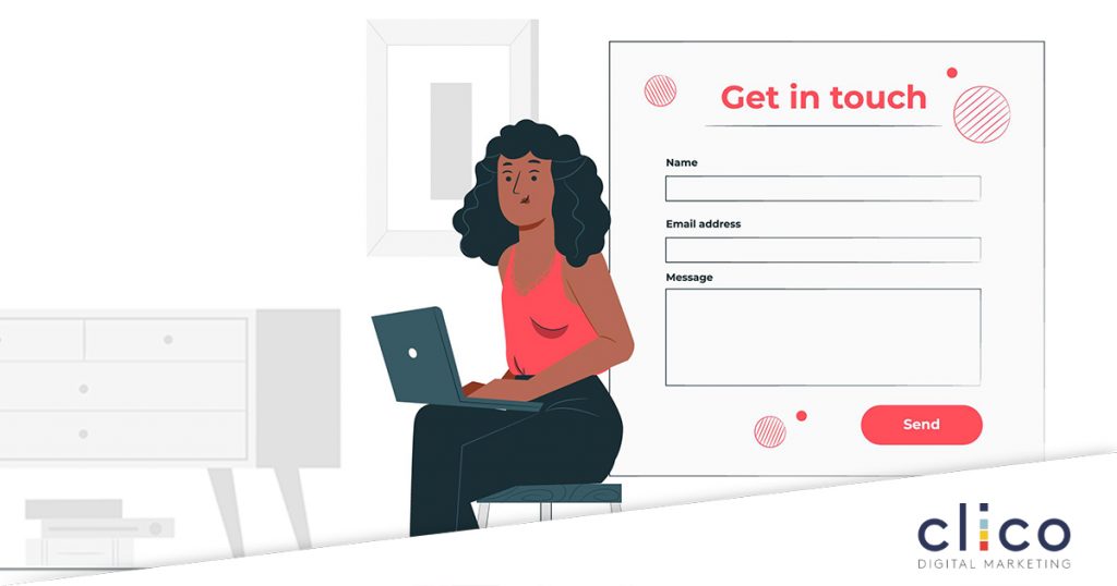 La importancia del formulario de contacto | Clico Digital Marketing